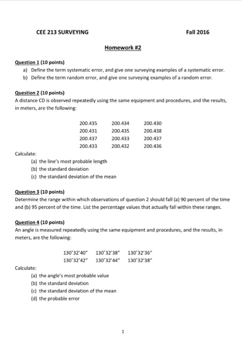 Solved Define the term systematic error, and give one | Chegg.com