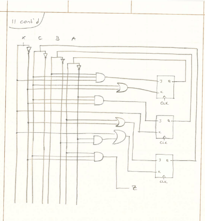 Solved Model this sequence detector pictured using SR | Chegg.com