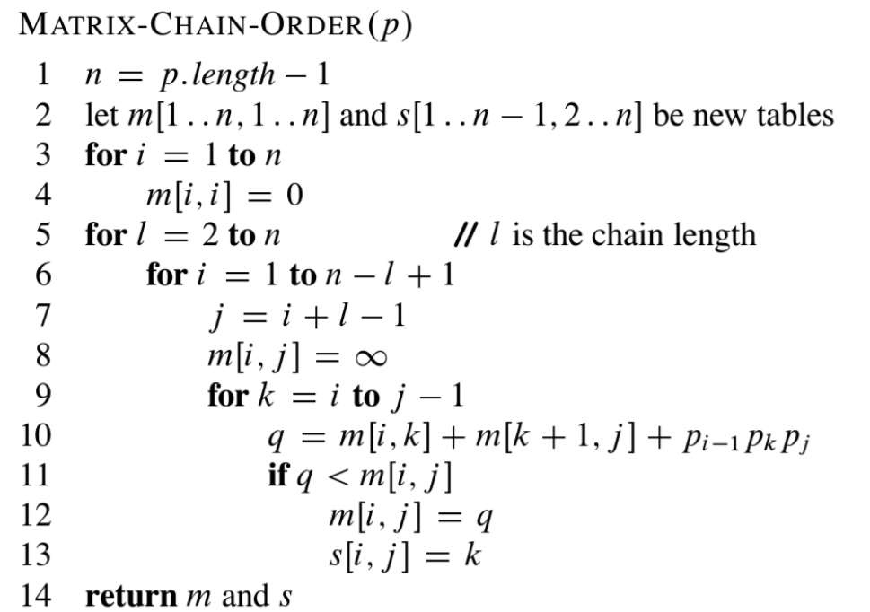 Consider the matrix chain multiplication problem that | Chegg.com