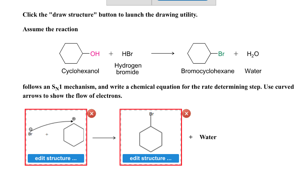 Solved Assume the reaction follows an S_N1 mechanism, and | Chegg.com