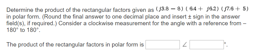 Solved Determine the product of the rectangular factors | Chegg.com
