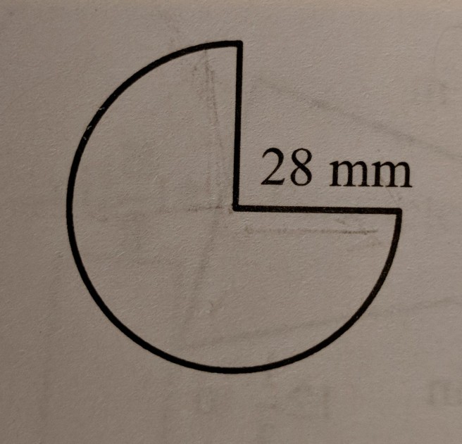 Solved 28 mm | Chegg.com