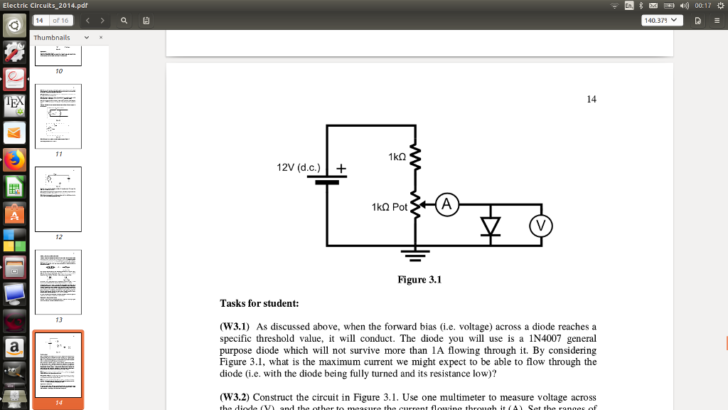 Solved How can you find the maximum current that will flow | Chegg.com