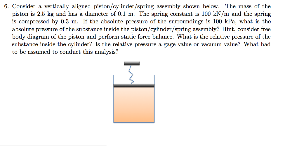 Solved 6. Consider a vertically aligned | Chegg.com