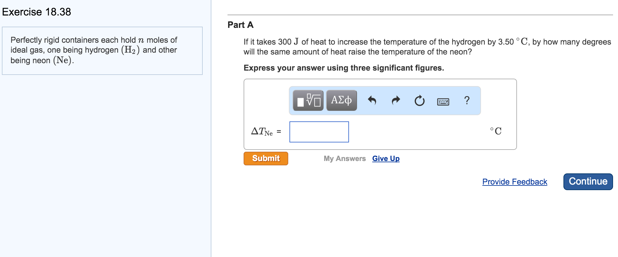 Solved Perfectly rigid containers each hold n moles of ideal | Chegg.com