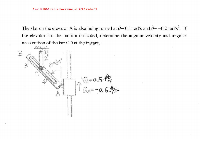 The slot on the elevator A is also being turned at | Chegg.com