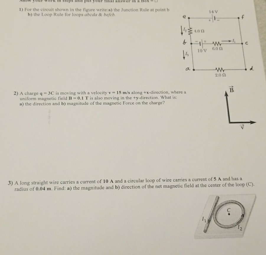 Solved HOWyur work in Steps and putyour inal answer in a Box | Chegg.com
