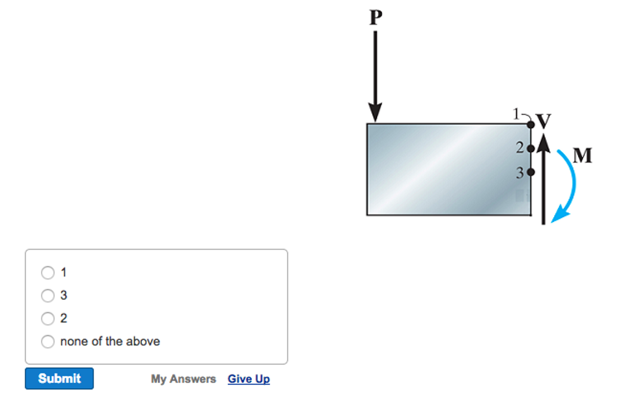 Solved A prismatic beam with rectangular cross section is | Chegg.com