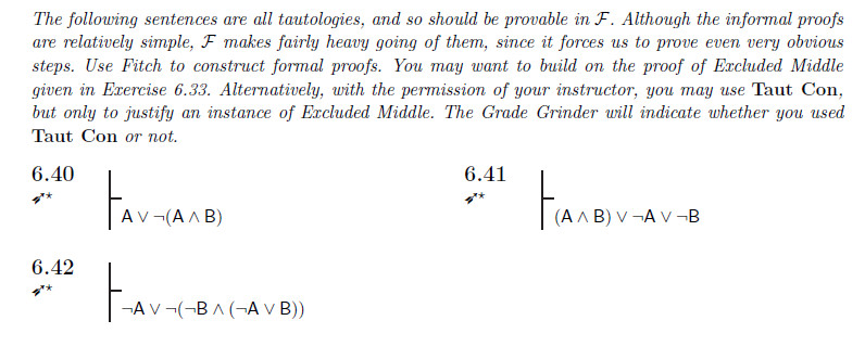 The following sentences are all tautologies. and so | Chegg.com