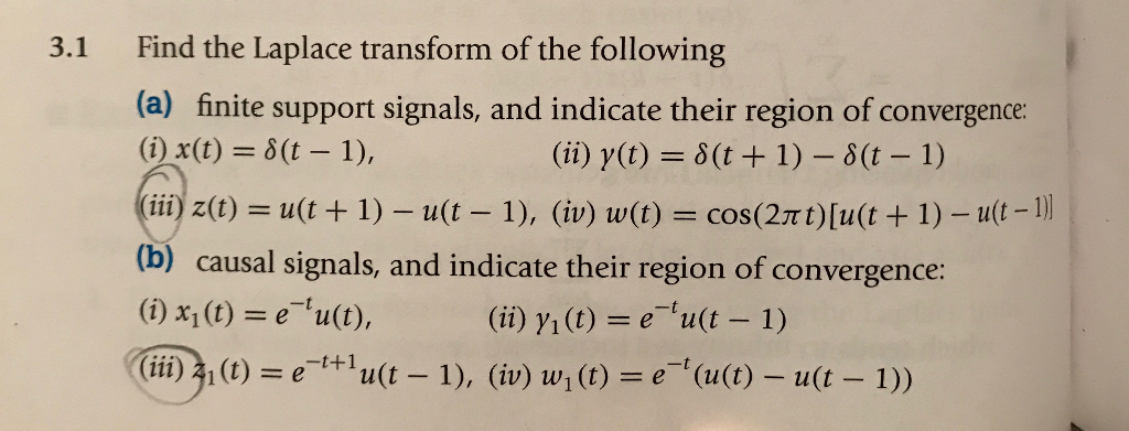 Solved Find the Laplace transform of the following finite | Chegg.com