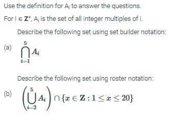 Solved Use the definition for Aij to answer the questions. | Chegg.com