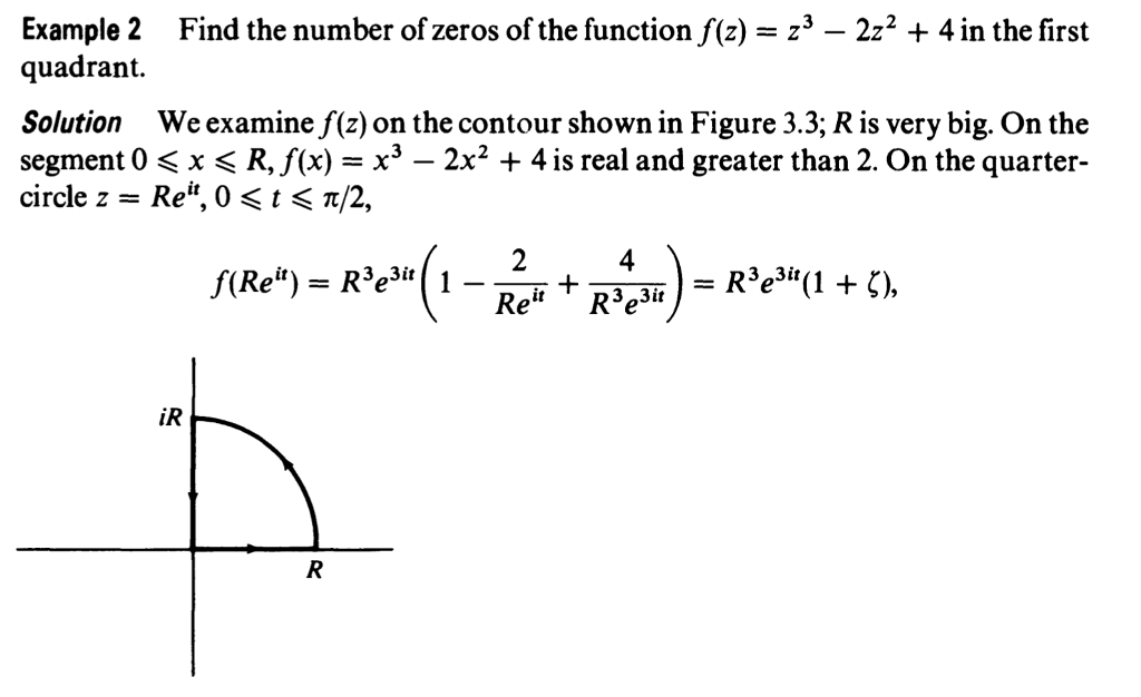 Solved Example 2 Find the number of zeros of the function | Chegg.com