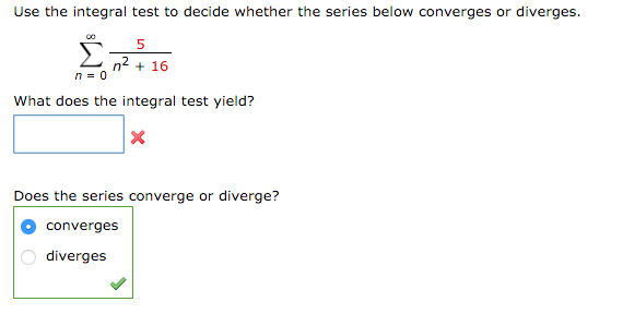 Solved Use the integral test to decide whether the series | Chegg.com
