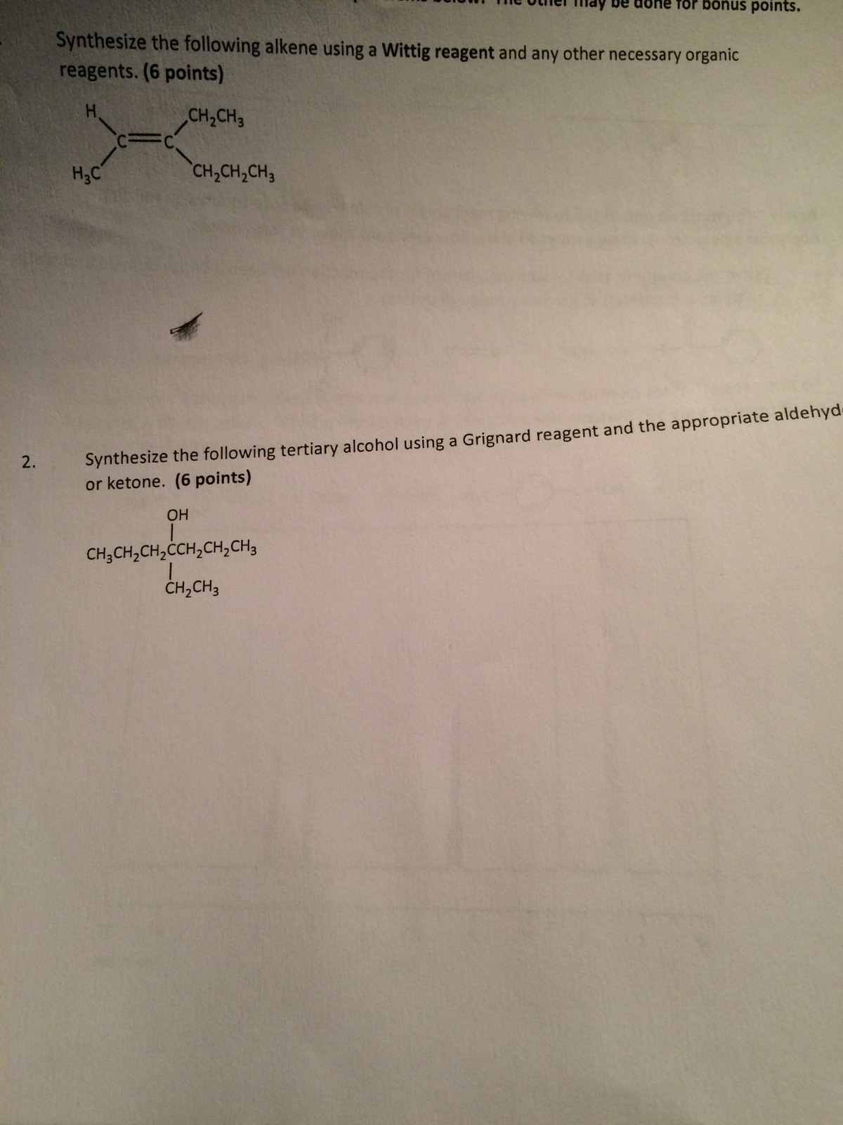 Solved Synthesis the following alkene using a Wittig reagent | Chegg.com