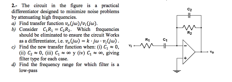 Solved The circuit in the figure is a practical | Chegg.com