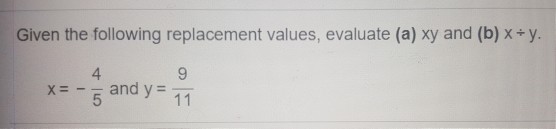 Solved Given the following replacement values, evaluate (a) | Chegg.com