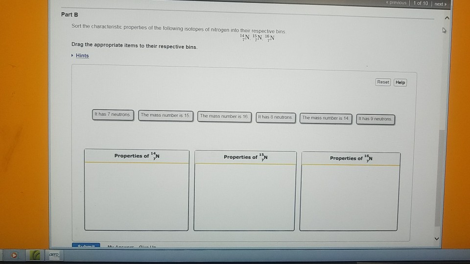 Solved Another Way Of Representing The Isotope Is By Stating
