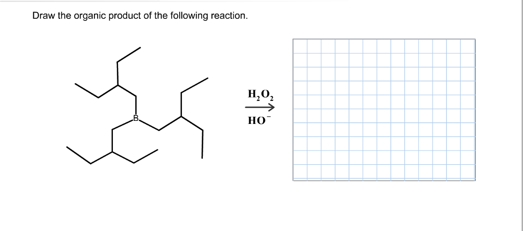 Solved Draw the organic product of the following reaction | Chegg.com