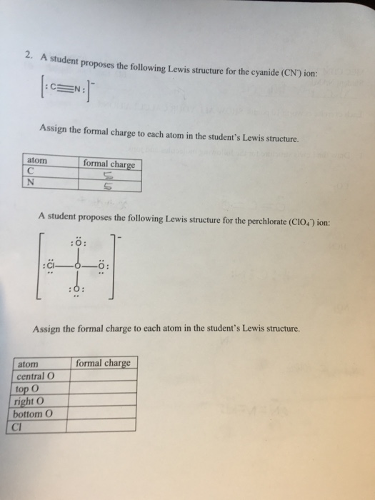 Solved A student proposes the following Lewis structure for | Chegg.com