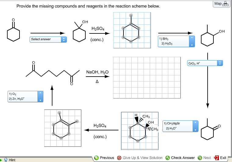 Solved Provide the missing compounds and reagents in the | Chegg.com Solved Provide the missing compounds and reagents in the | Chegg.com