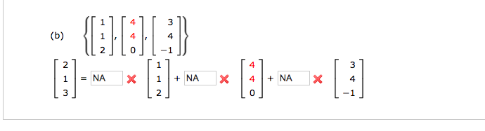 Solved Determine which of the given subsets forms a basis | Chegg.com