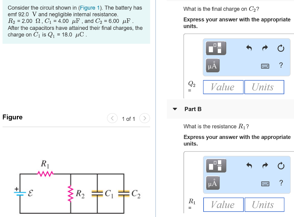 Solved Consider the circuit shown in (Figure 1). The battery | Chegg.com