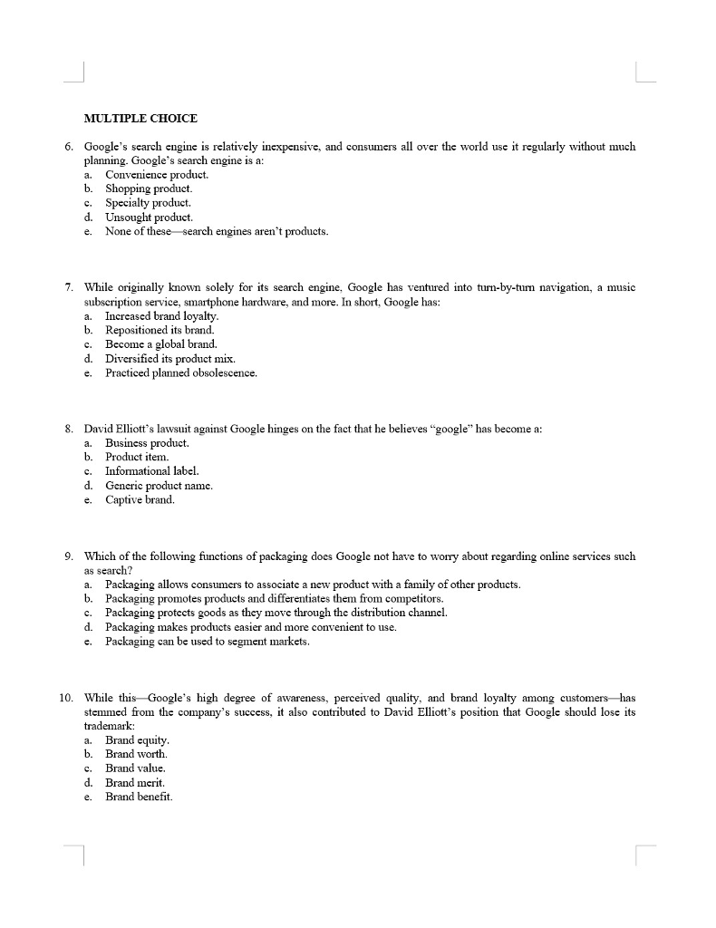 Solved Google's search engine is relatively inexpensive, and | Chegg.com