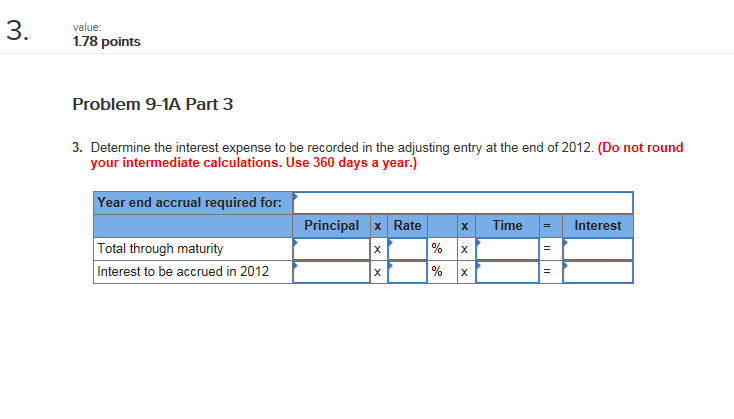 Solved Problem 9-5A Computing and analyzing times interest | Chegg.com