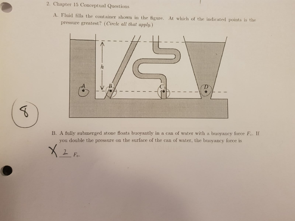 Solved 2. Chapter 15 Conceptual Questions A. Fluid fills the | Chegg.com