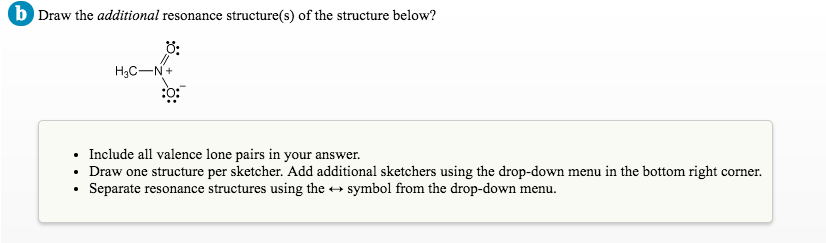 Solved Draw the additional resonance structure(s) of the | Chegg.com