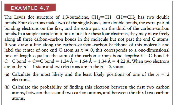 Solved EXAMPLE 4.7 The Lewis dot structure of 1,3-butadiene, | Chegg.com