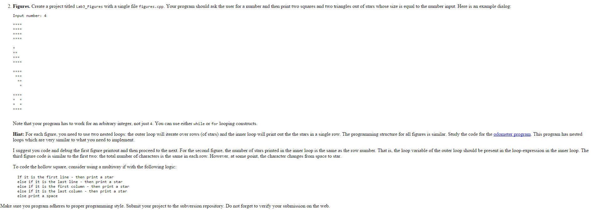Solved Procedural and Object-Oriented Programming | Chegg.com