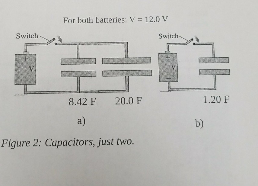 Solved Refer to figure 2a and 2b (switch closed) for | Chegg.com