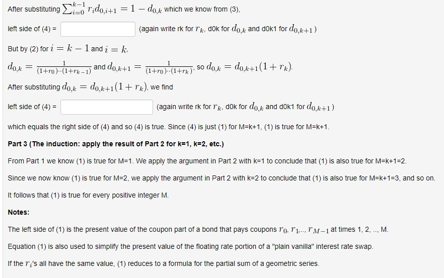 Solved (1 pt) The object of this problem is to prove the | Chegg.com