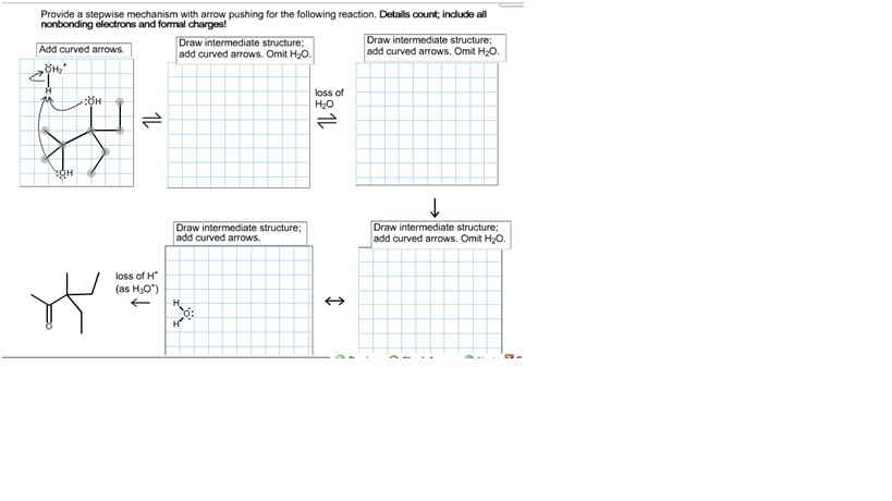 Solved Provide a stepwise mechanism with arrow pushing. | Chegg.com