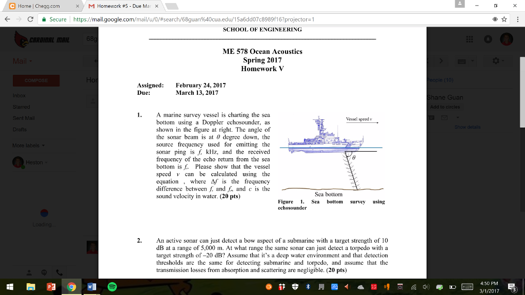 Advanced Physics Archive | March 08, 2017 | Chegg.com