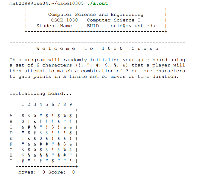 Simple C++ Game | Chegg.com