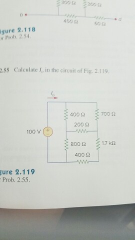 Solved Calculate I_o in the circuit of Fig. 2.119 | Chegg.com