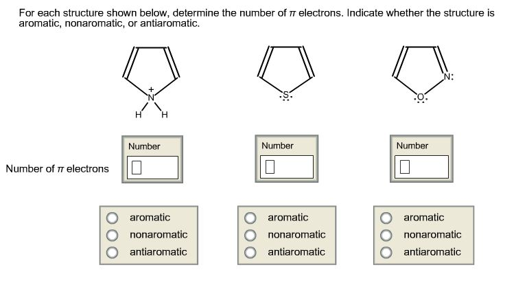 Solved For each structure shown below, determine the number | Chegg.com