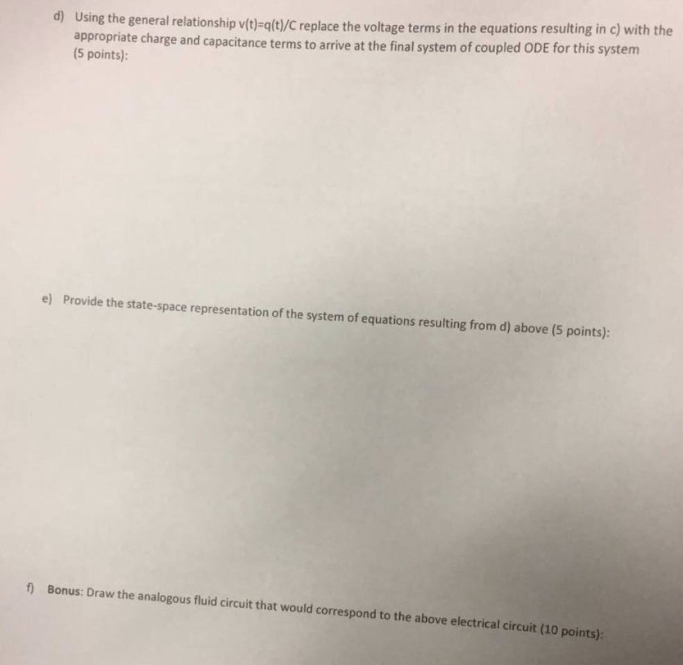 Solved 12. Given the electrical circuit defined below (25 | Chegg.com