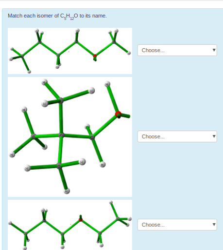 Solved Match each isomer of CH,2 to its name. | Chegg.com