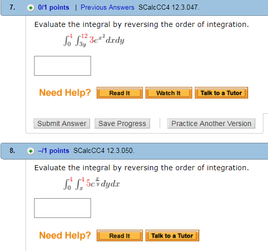 Solved 7. 0/1 points | Previ us Answers SCalcCC4 12.3.047. | Chegg.com Solved 7. 0/1 points | Previ us Answers SCalcCC4 12.3.047. | Chegg.com