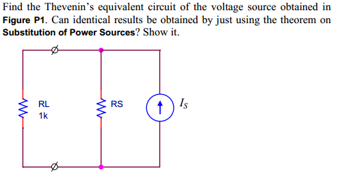 Solved Find the Thevenin's equivalent circuit of the voltage | Chegg.com