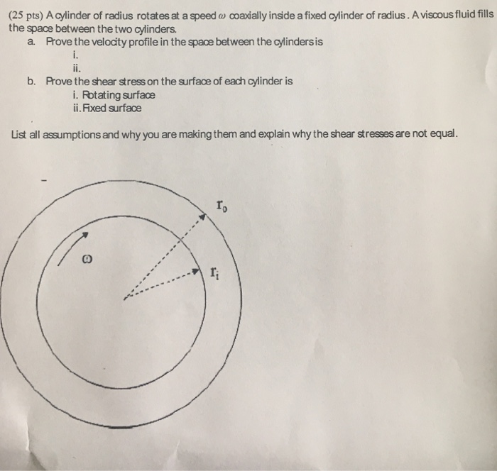 Solved A cylinder of radius rotates at a speed omega | Chegg.com Solved A cylinder of radius rotates at a speed omega | Chegg.com