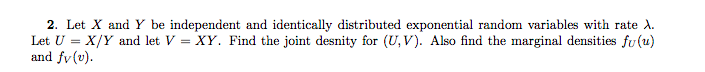 Solved 2. Let X and Y be independent and identically | Chegg.com