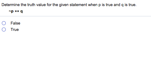 Solved Use a truth table to determine whether the two | Chegg.com