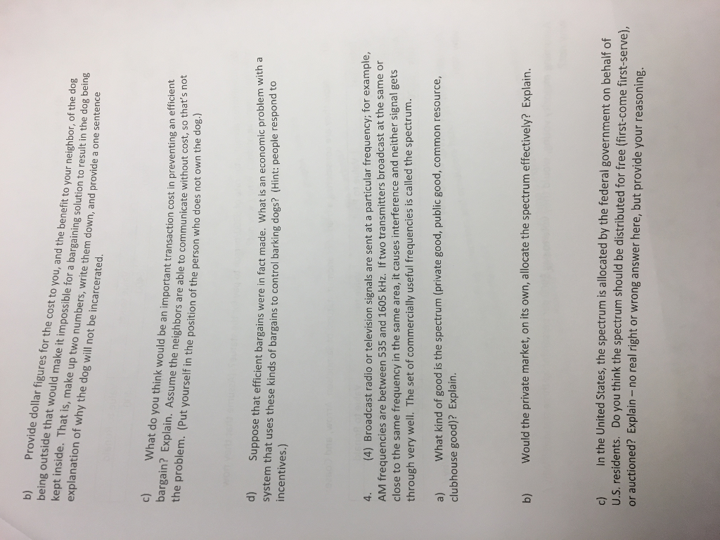 Solved 3 Here Is An Example From Ronald Coase s Original Chegg Solved 3 Here Is An Example From Ronald Coase s Original Chegg