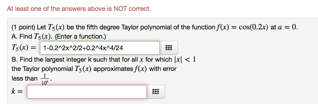 Solved Find the largest integer k such that for all x for | Chegg.com