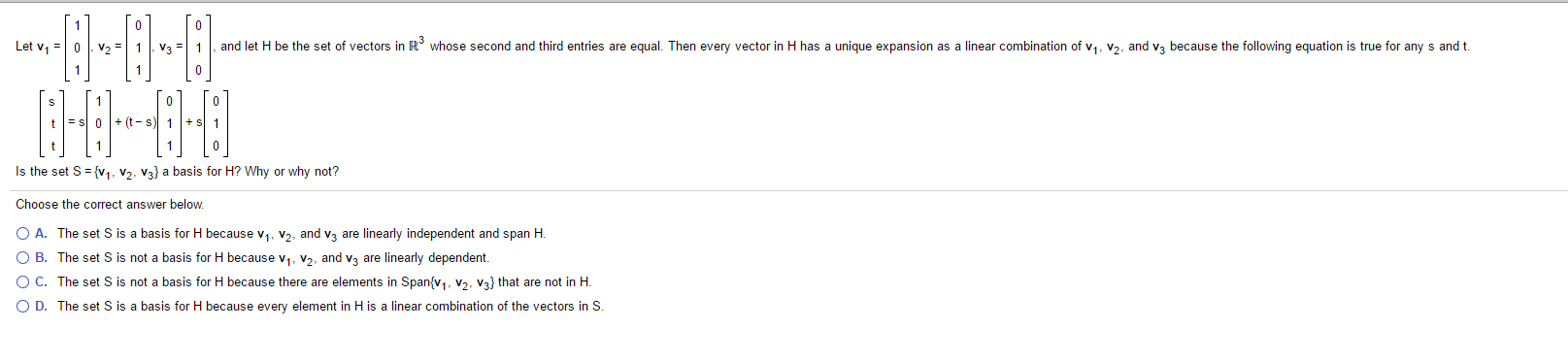 Solved Let v_1 = matrix, v_2 = matrix, v_3 = matrix, and let | Chegg.com Solved Let v_1 = matrix, v_2 = matrix, v_3 = matrix, and let | Chegg.com