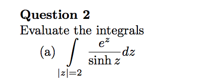 Solved Complex Number Integrals where the circles are | Chegg.com